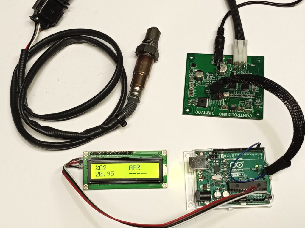 Controlduino 01M11V00. Wideband lambda sensor control module for Arduino. - Controlduino.