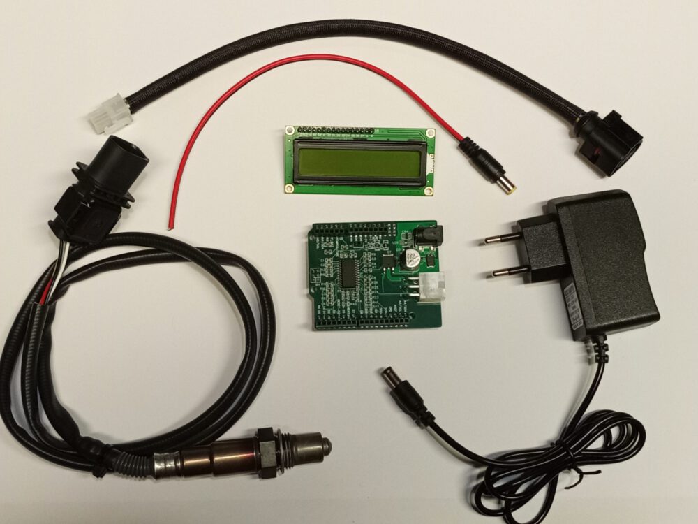 Wideband lambda sensor control shield for Arduino. Controlduino 01S00V00. - Controlduino.